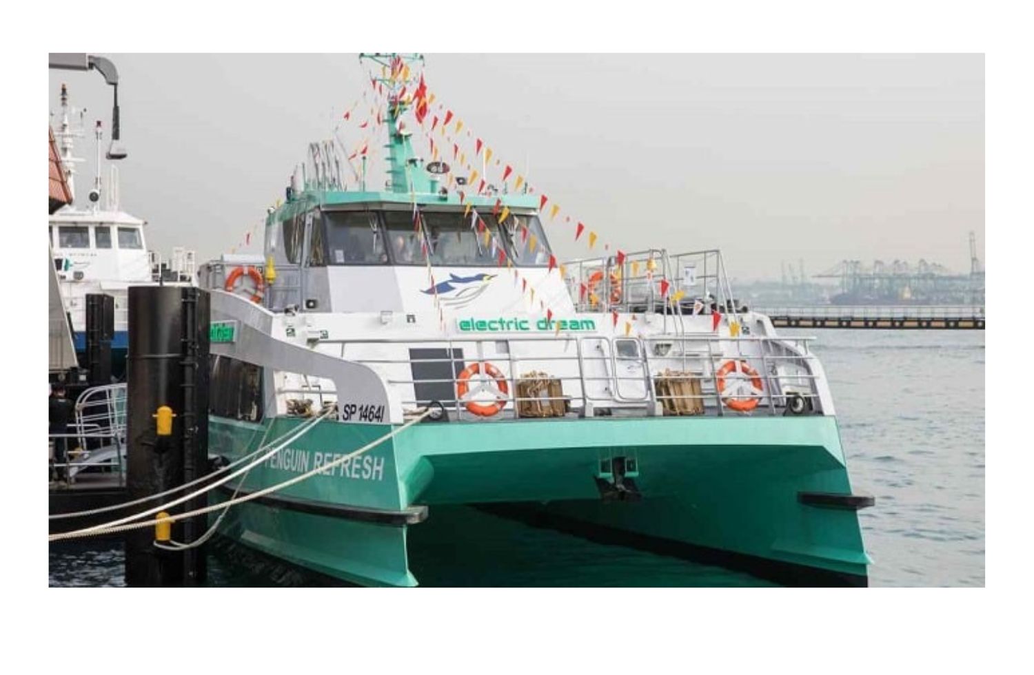 Shell inaugurates its first electric ferry at Singapore Refinery ...