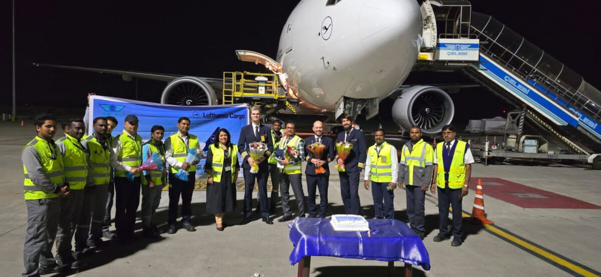 Lufthansa Cargo restarts Hyderabad freighter ops with Çelebi India ...
