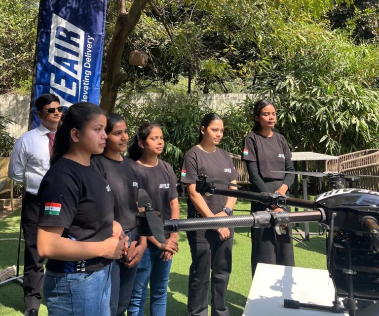 Skye Air launches India's first all-women drone delivery team - Cargo ...