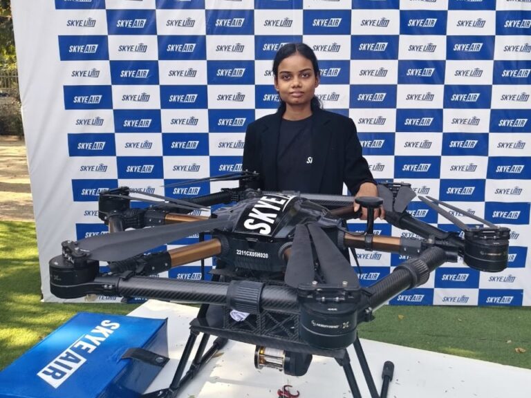 Skye Air launches India's first all-women drone delivery team - Cargo Insights