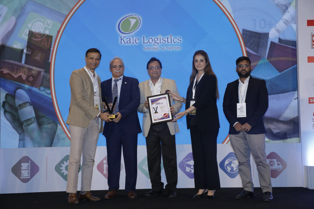 Kale Logistics wins Technology Excellence Award at EXIM India ACE - Cargo Insights